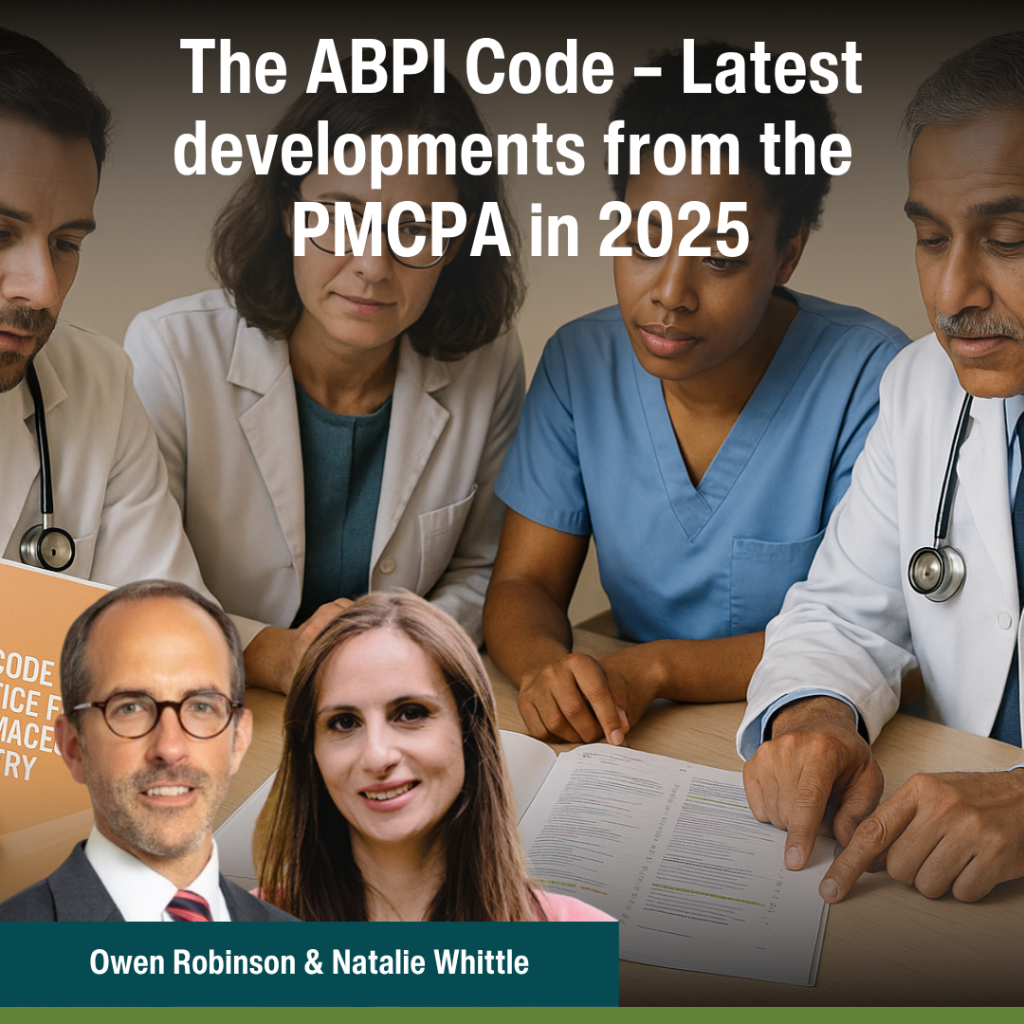The ABPI Code – Latest developments from the PMCPA in 2025 - Life ...